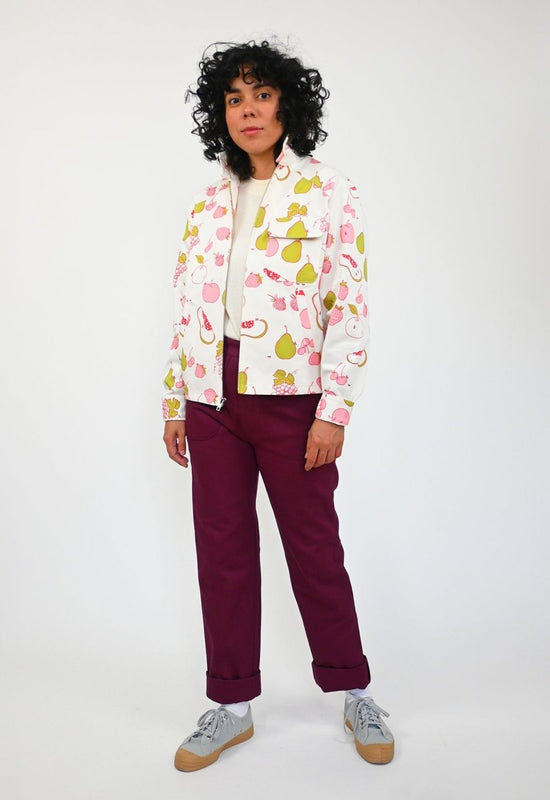 "All Over Fruit" print Jacket – HO HOS HOLE IN THE WALL