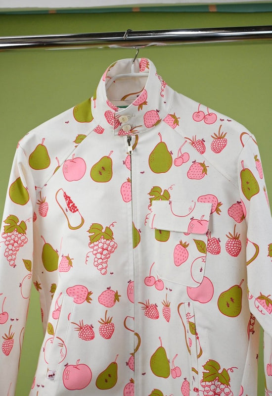 "All Over Fruit" print Jacket – HO HOS HOLE IN THE WALL